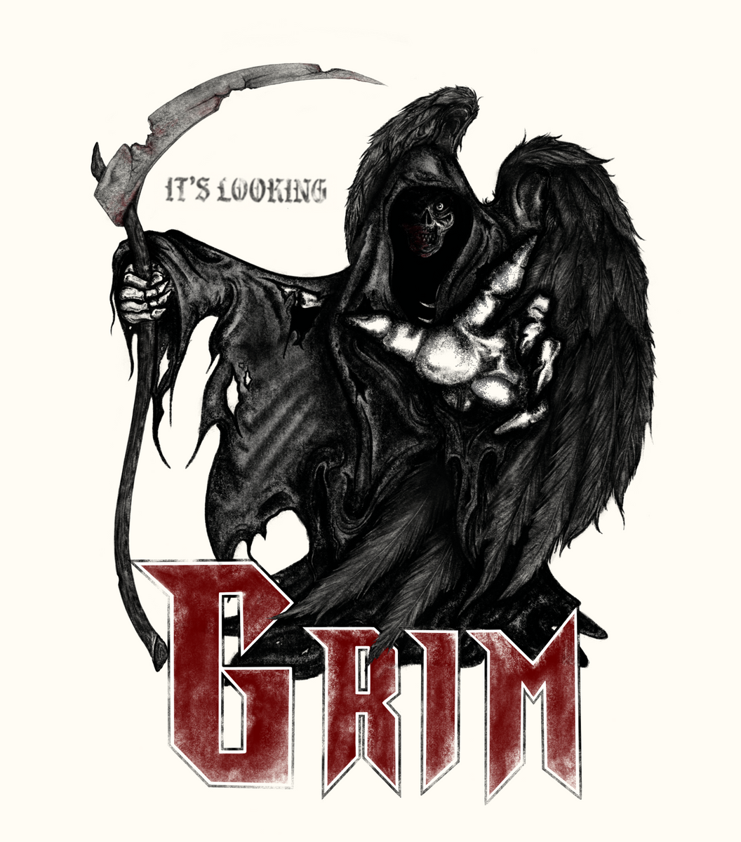 IT'S LOOKING GRIM PRINT – SOULER